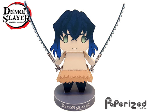 Demon Slayer: Inosuke Hashibira Paperized | Paperized Crafts