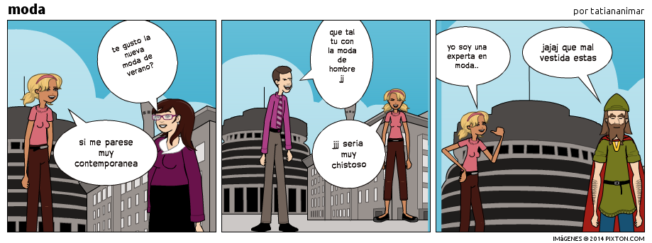 Tatiana Niño: comic moda