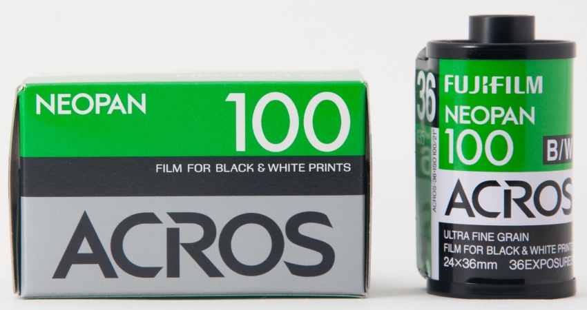 Exposed: NEOPAN 100 ACROS II