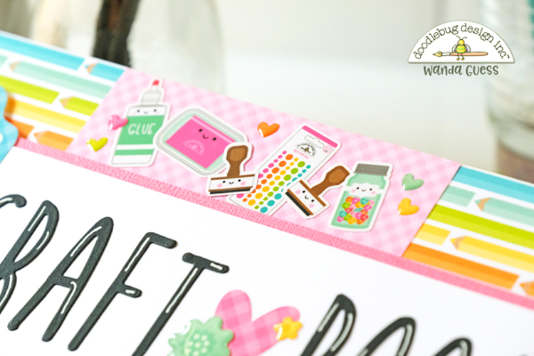 Doodlebug Design Inc Blog: CUTE & CRAFTY CRAFTROOM DECOR | with Wanda