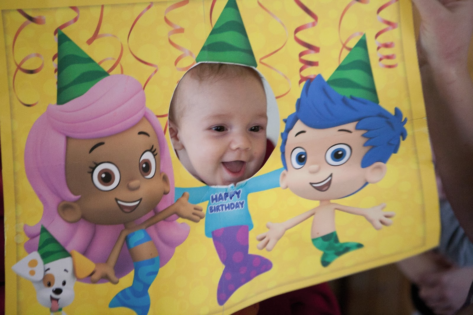 Ashley Hughes-Hailstone: Emerson's 'Bubble Guppies' 2nd Birthday Party