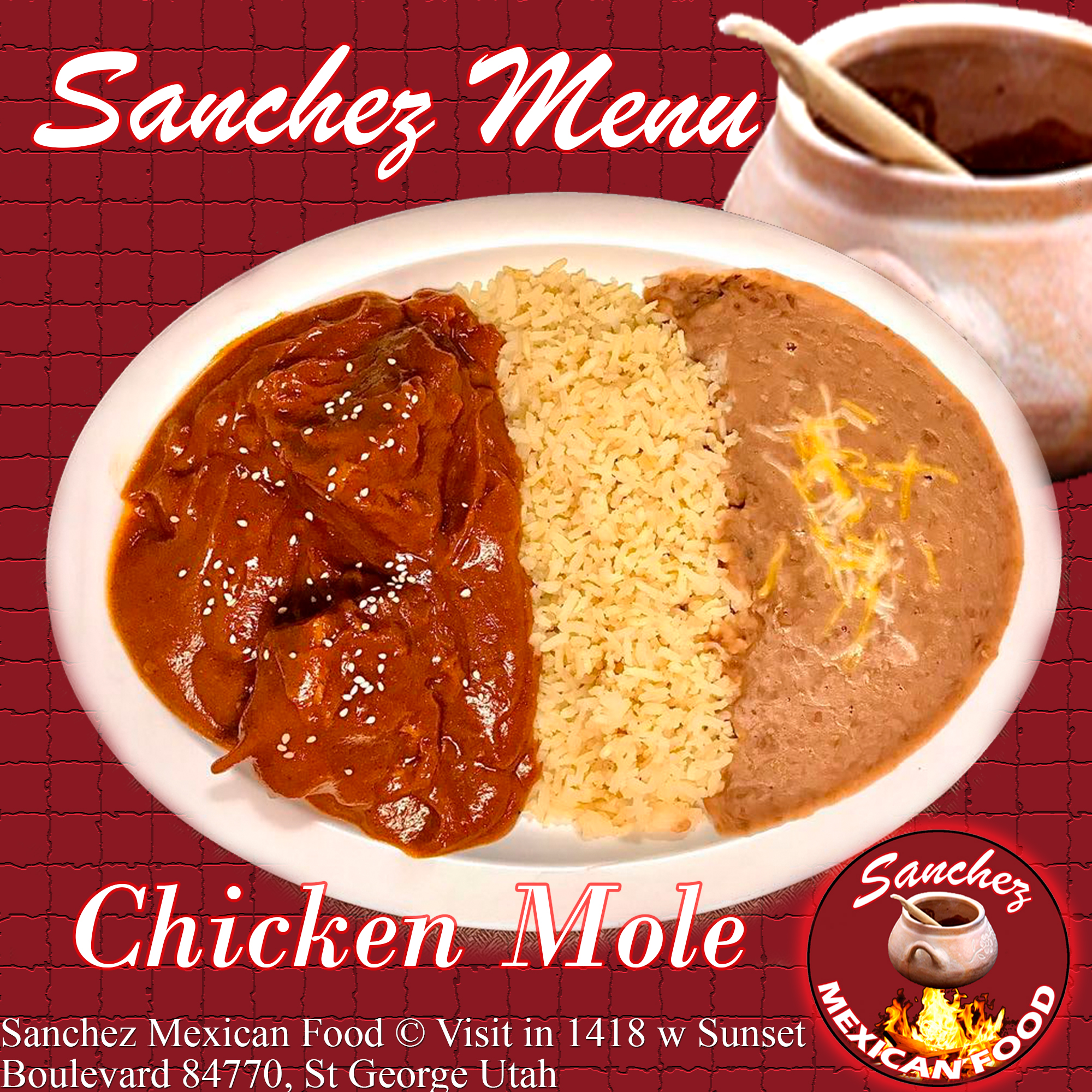 Menu ~ Sanchez Mexican Food