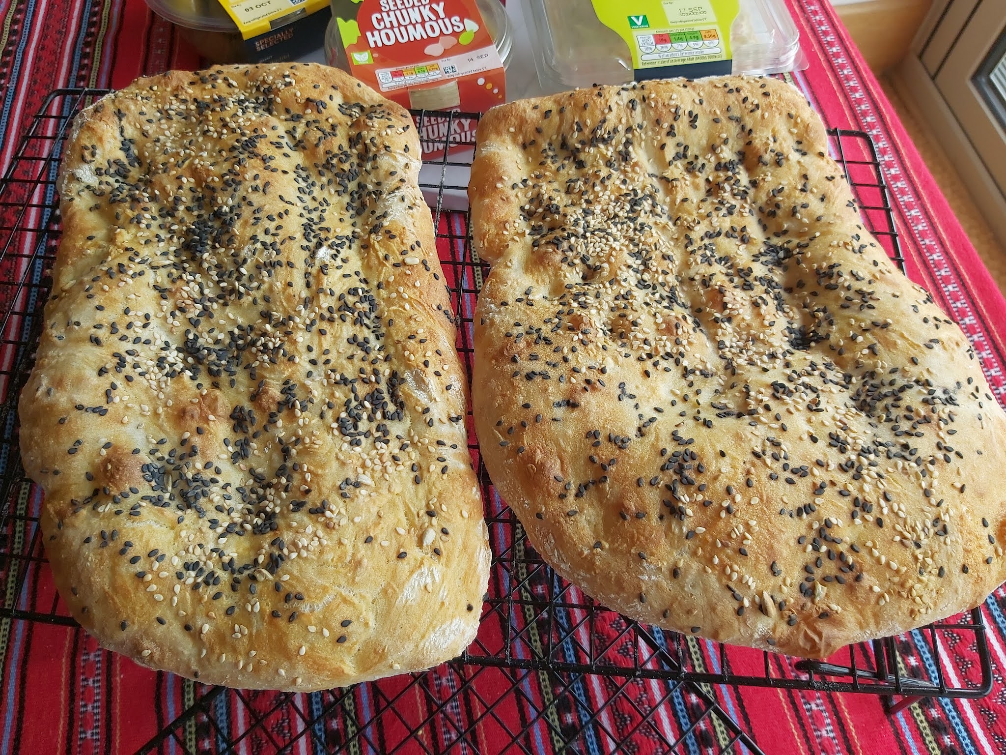 Noon Barbari - Persian flatbread