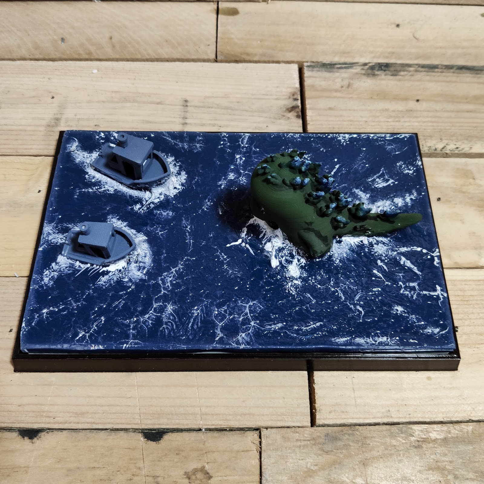 Mini Godzilla Diorama | The3Dprinting 3D print Dioramas, Models and Props