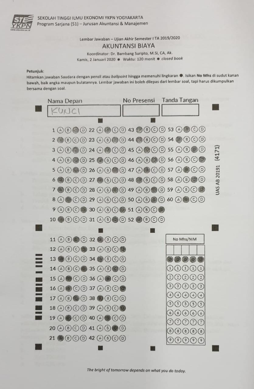 Jimat Digital: Langkah-langkah mengoreksi Ujian dengan ZipGrade