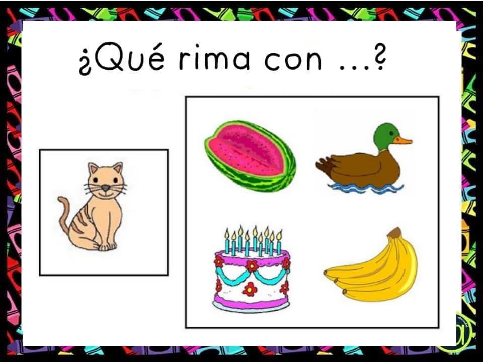 Material Educativo para Rimas | Materiales Educativos para Maestras