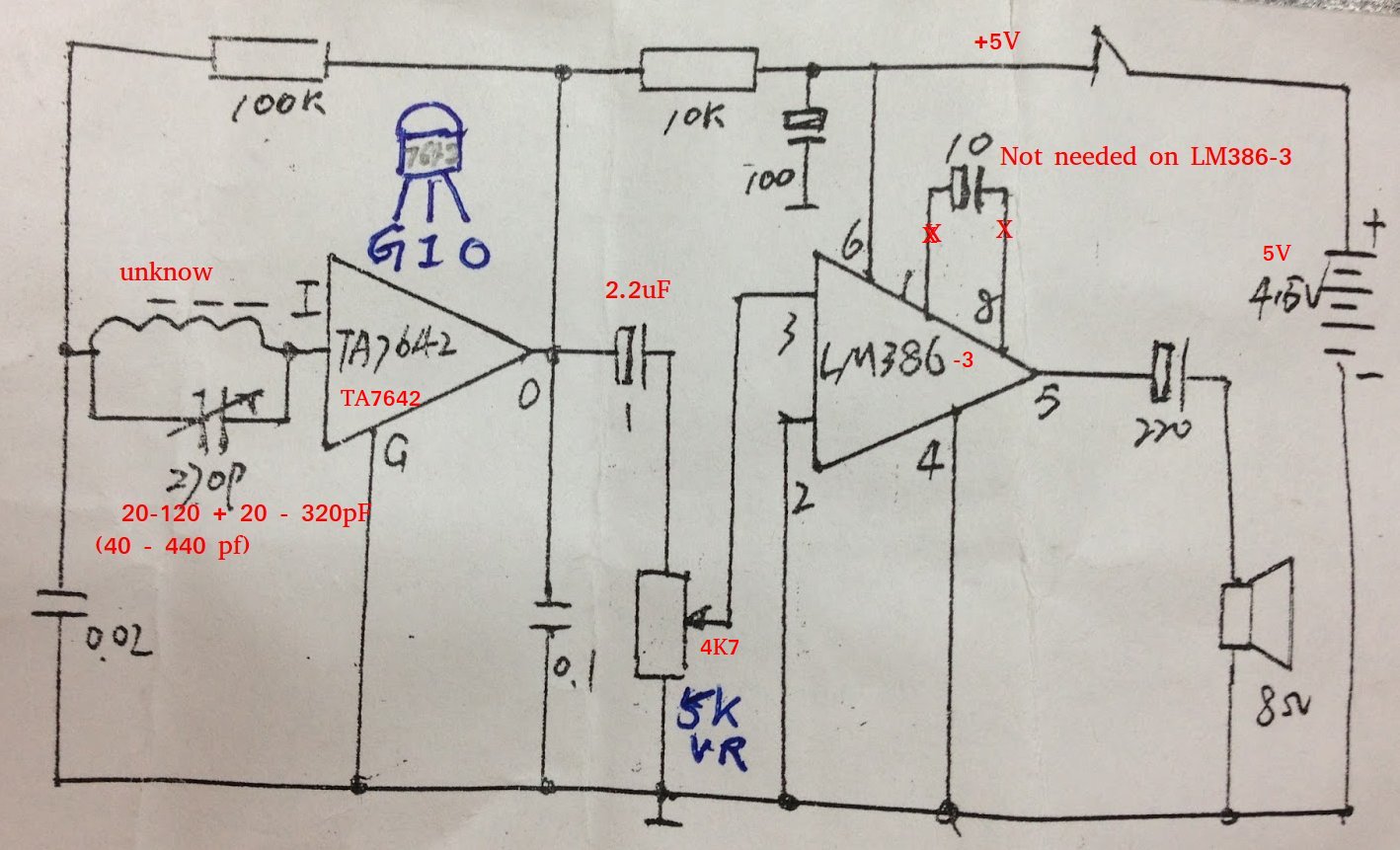 The "Speaky" HF SSB transceiver and other homebrew projects: TA7642 ...