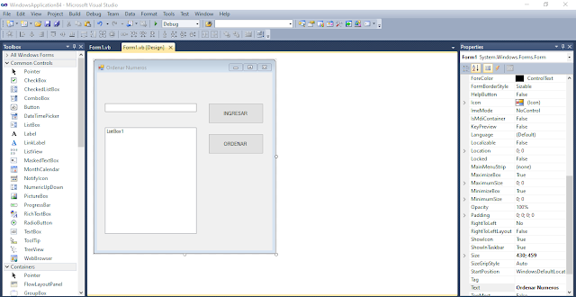 Aprende a ordenar números en un ListBox o (Cuadro de Lista) en Visual ...