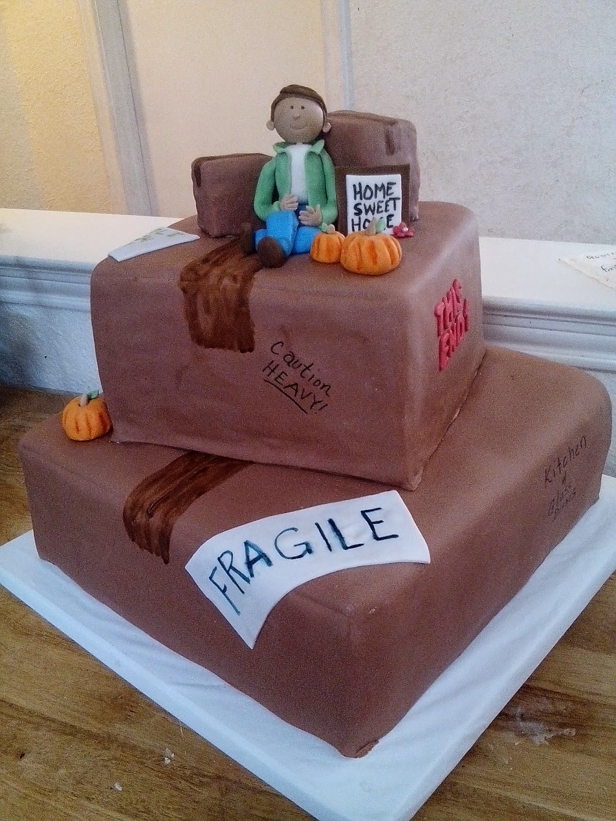 My Cake Hobby: Housewarming Cake