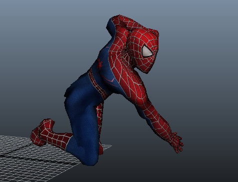 3DVA(WuEvan): Spiderman Poses