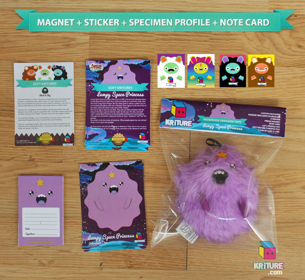 TicTocToy: Lumpy Space Princess becomes a Soft Kriture