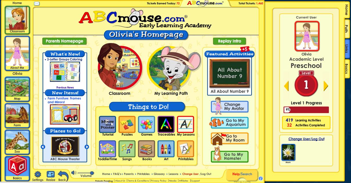 The Many Layers of Me: ABC Mouse