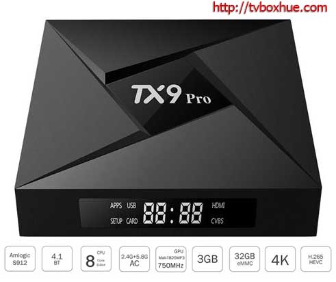 Đánh giá Tanix TX9 Pro – Android TV Box tốt nhất cho năm 2018