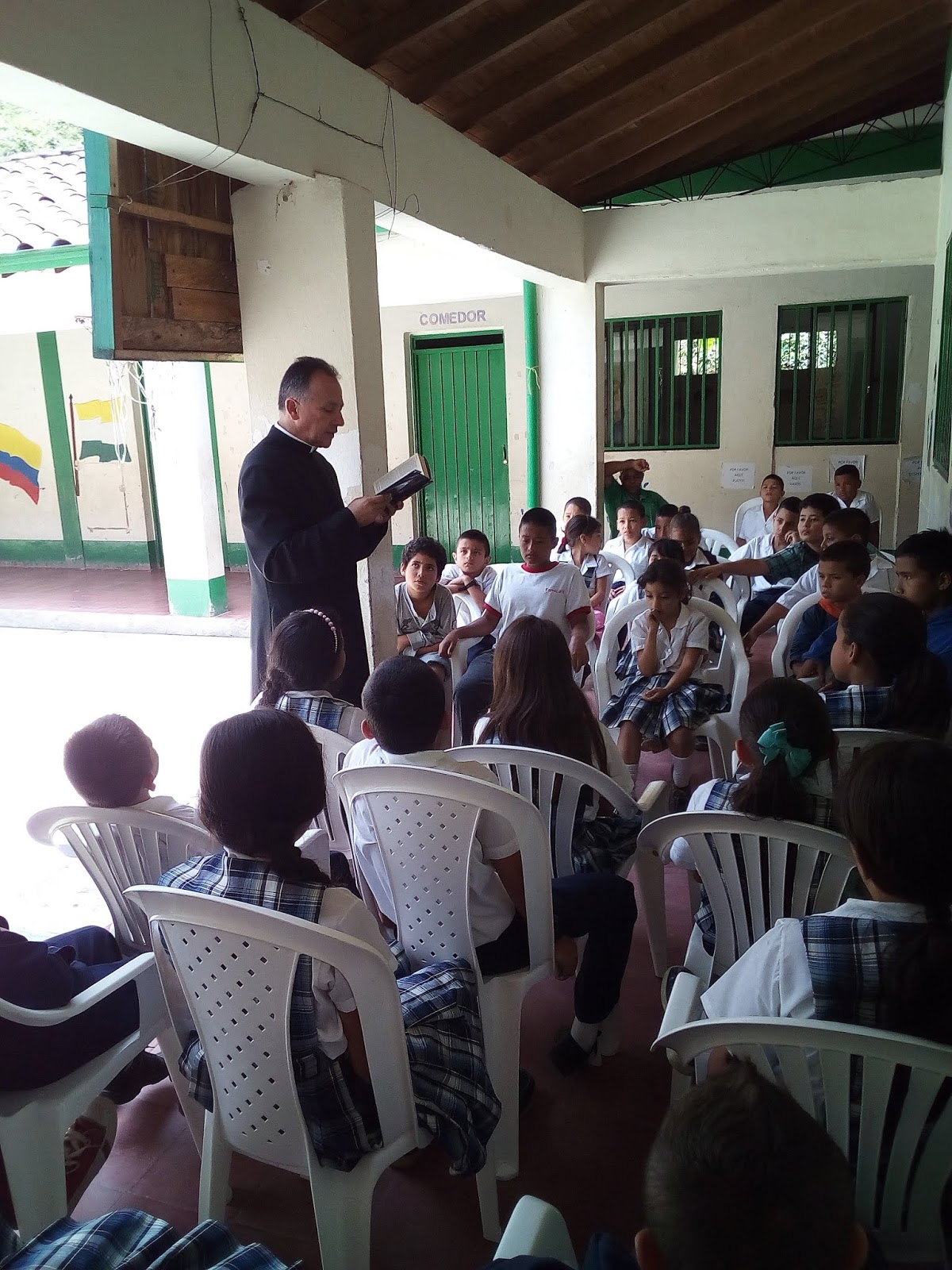 Visita Pastoral: Padre Norberto Gallego Marín. Delegado del Obispo.