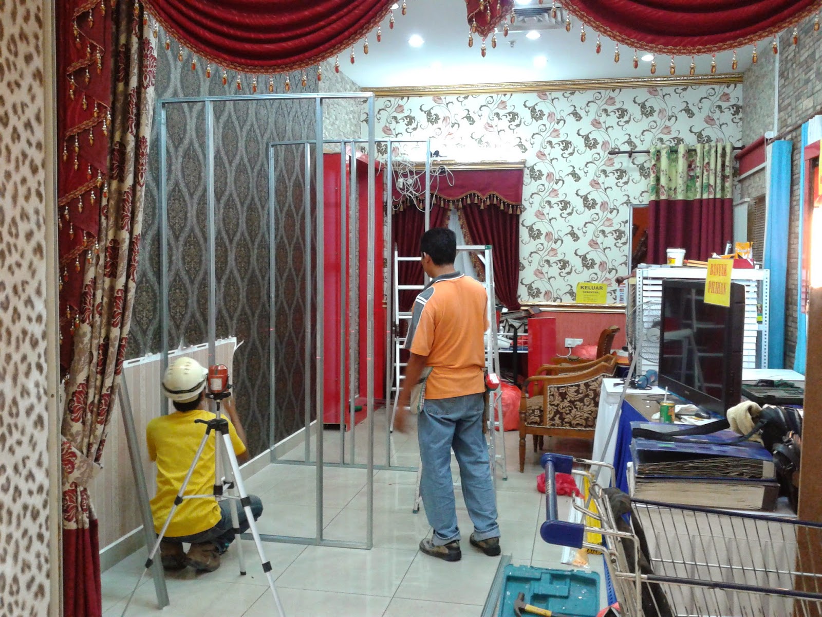 Plaster Siling/Specialist Plaster Ceiling (SBDICE): Pemasangan panel ...