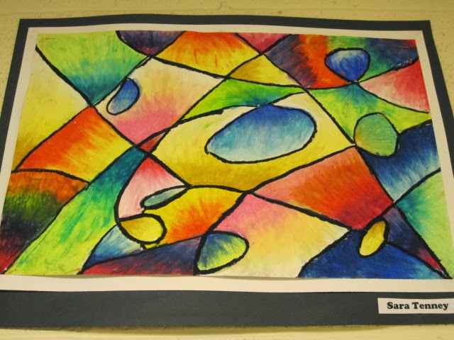 Lake and Hartville Elementary Art: 7th Grade ART- Painting with Oil Pastels