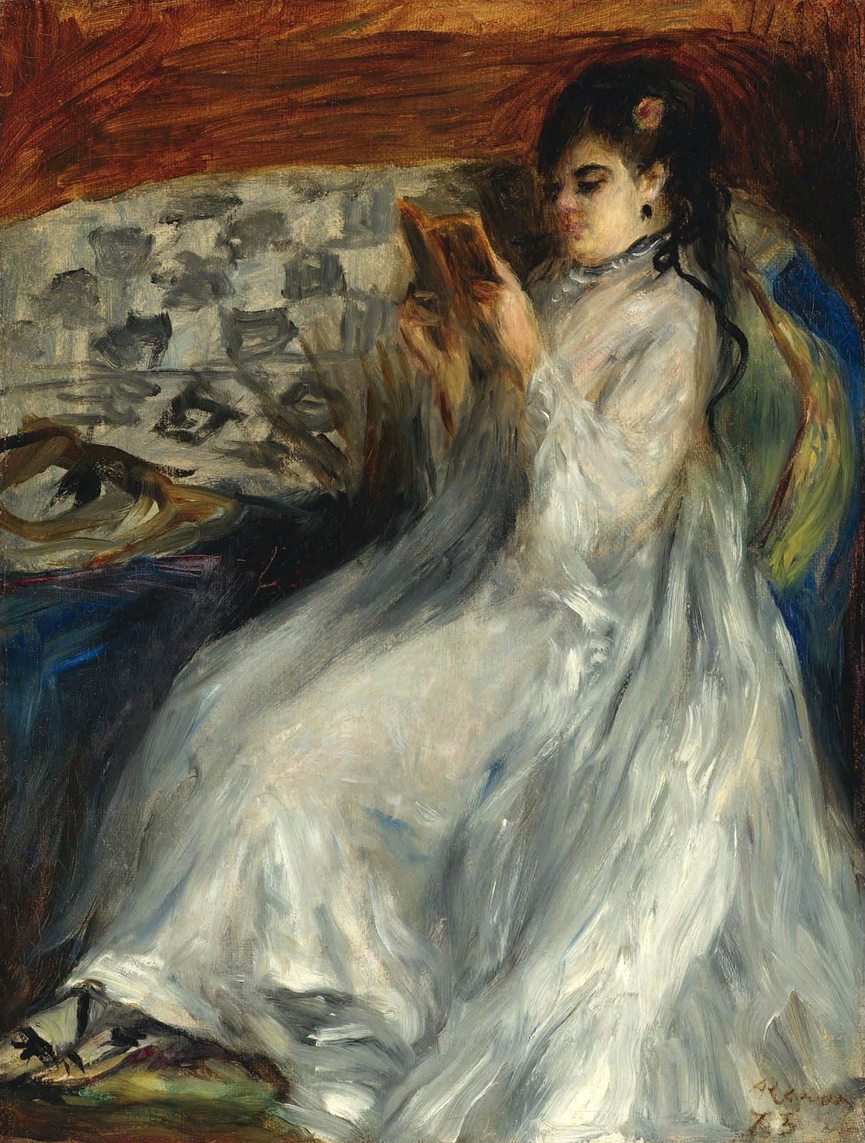 Pierre-Auguste RENOIR (1841-1919) ~ The Reading (La Lecture ...