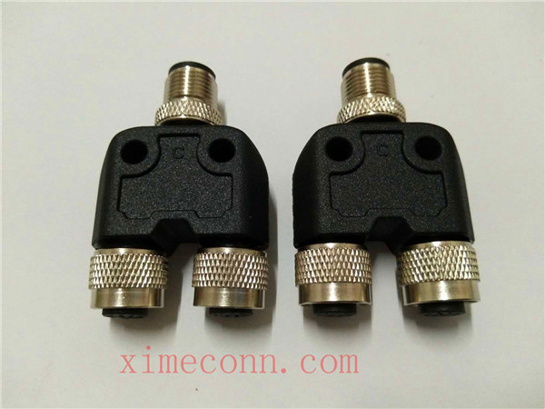 connectors and cable assembly: M12 adapter waterproof circular ...