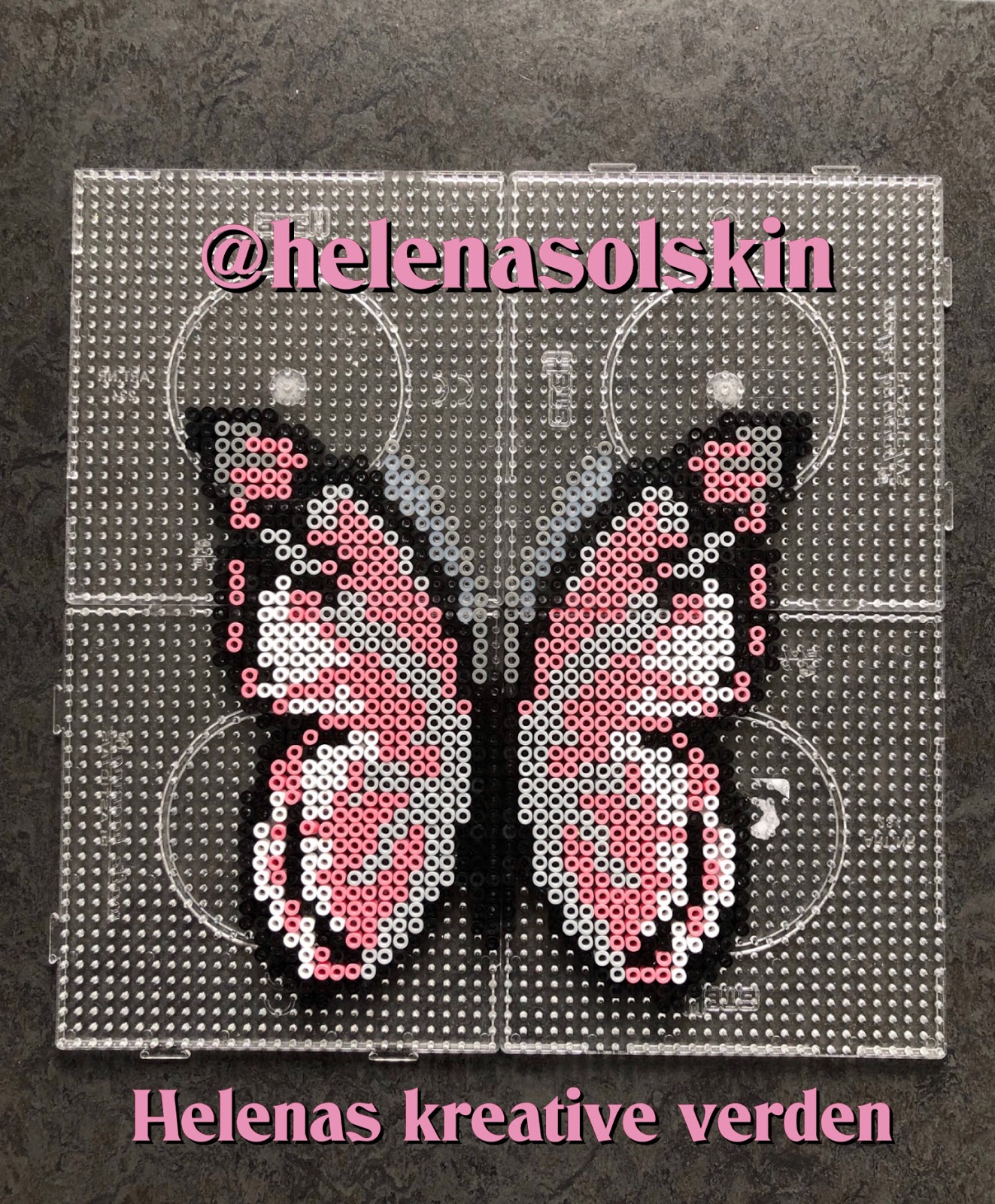 Made by Me: Sommerfugle i Hamaperler -DIY