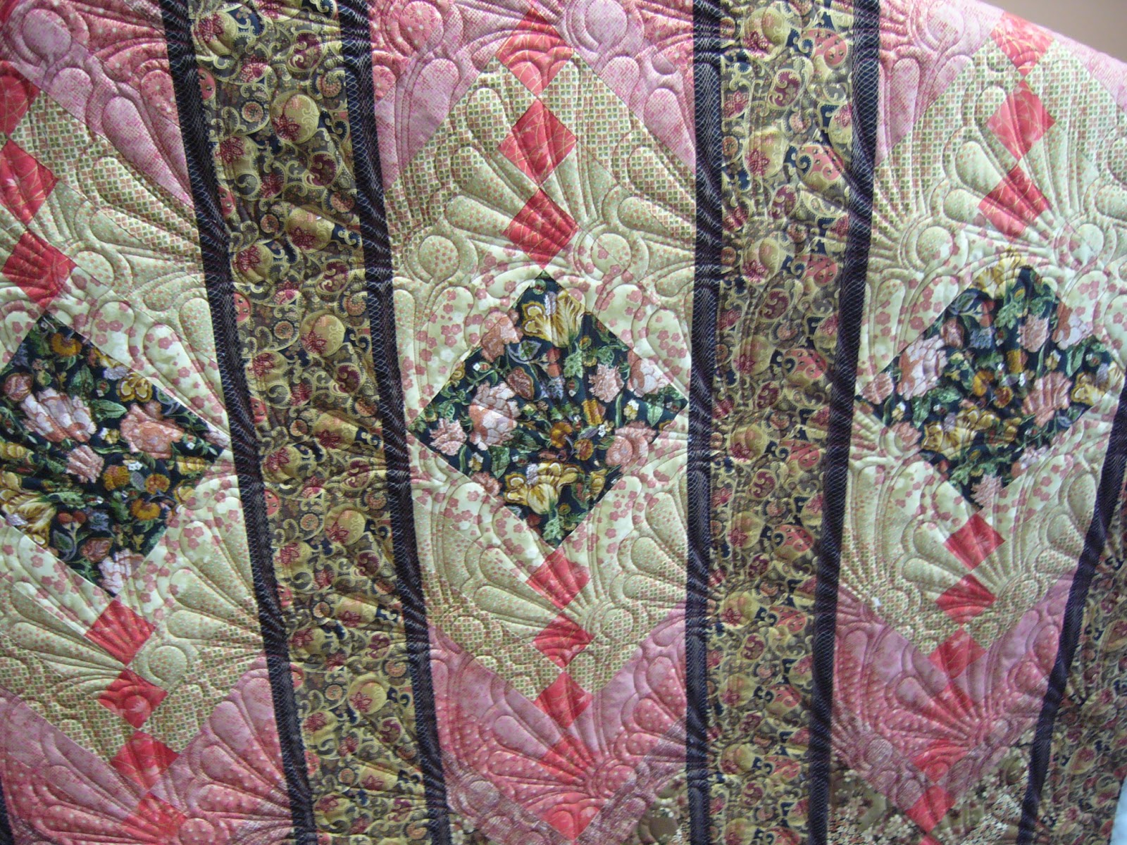 caledonia quilter: French Braid Quilt
