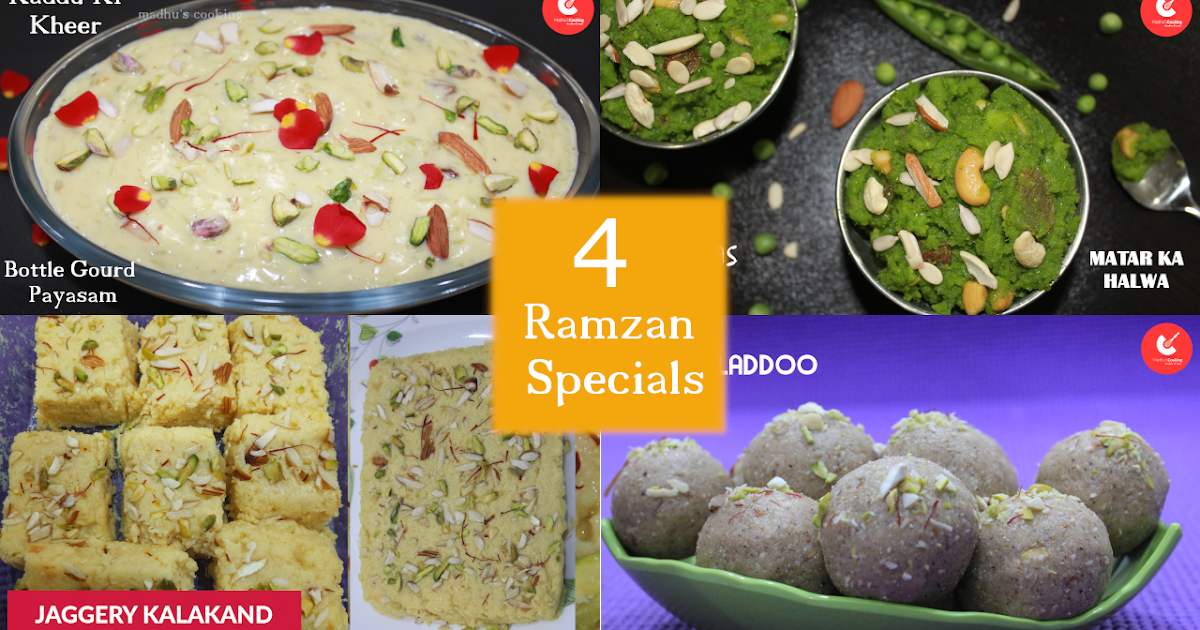4 Ramzan Special Sweet Recipes | Must Try For Ramzan | Iftar Special ...