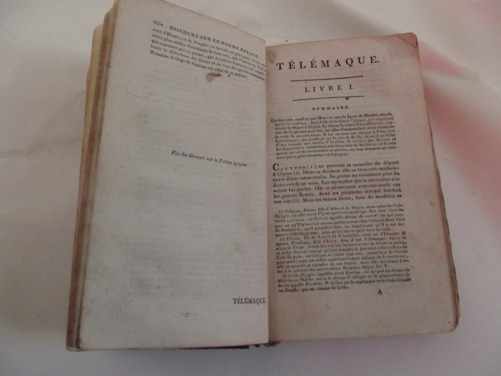 Livre ancien Les aventures de Télémaque tome Salignac de la Motte ...