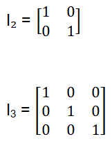 Check whether a given matrix is an identity matrix or not