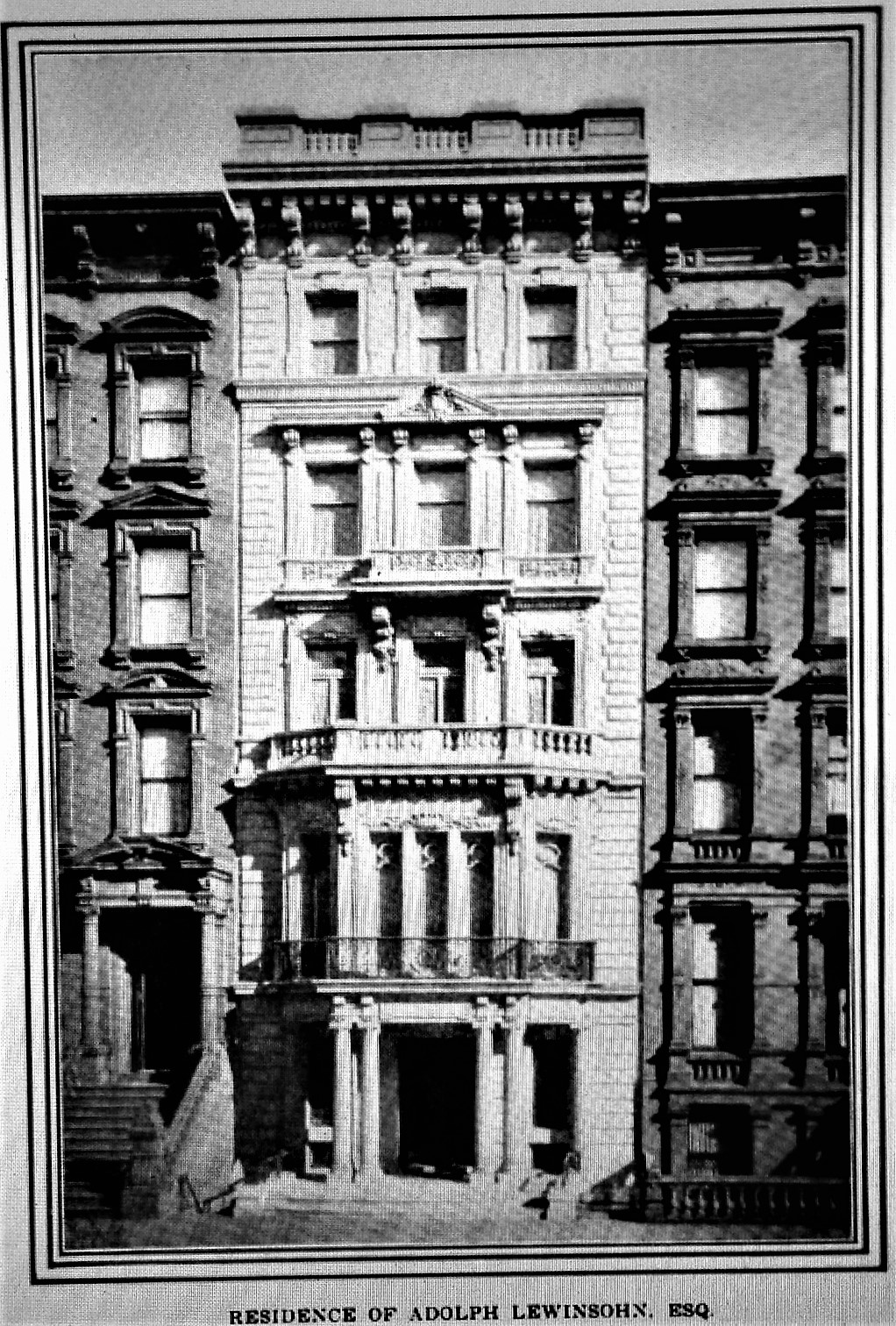 Daytonian in Manhattan: The Lost Adolph Lewisohn Mansion - 9 West 57th ...