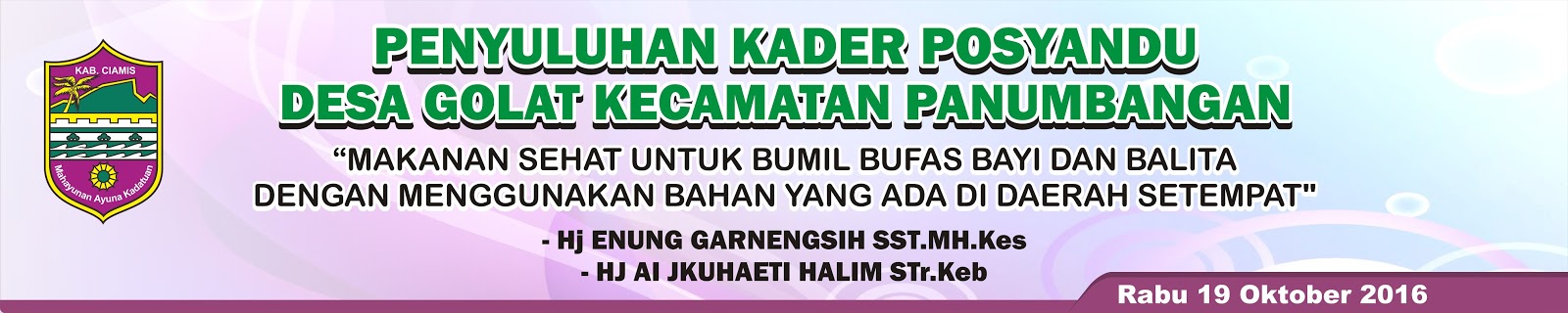 Contoh Spanduk Pelatihan Kader Posyandu | KARYAKU Contoh Spanduk Pelatihan Kader Posyandu | KARYAKU