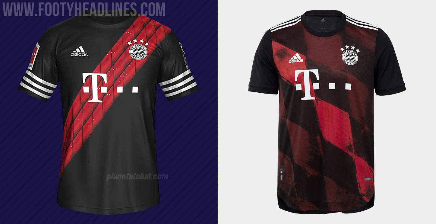 Adidas Bayern München 20-21 'Champions League' vs 2017 Digital Fourth ...