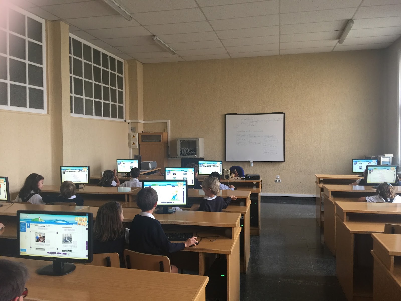 Nuestra clase 3º: Aula de informática