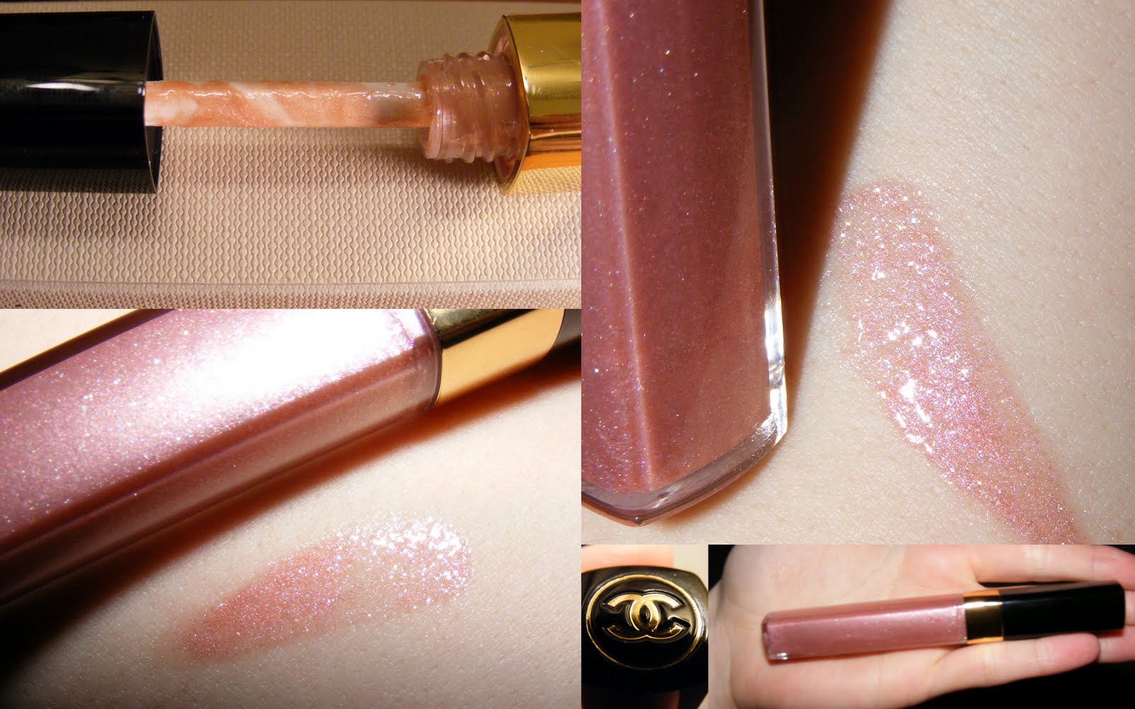 Clair De Lune...Make-up: Chanel Glossimer: Pailettes