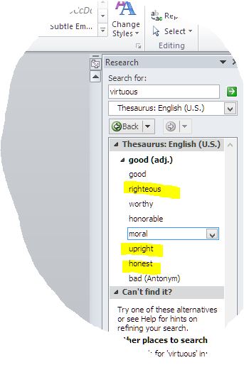 FDLS Online Magazine: How to Use Thesaurus Properly