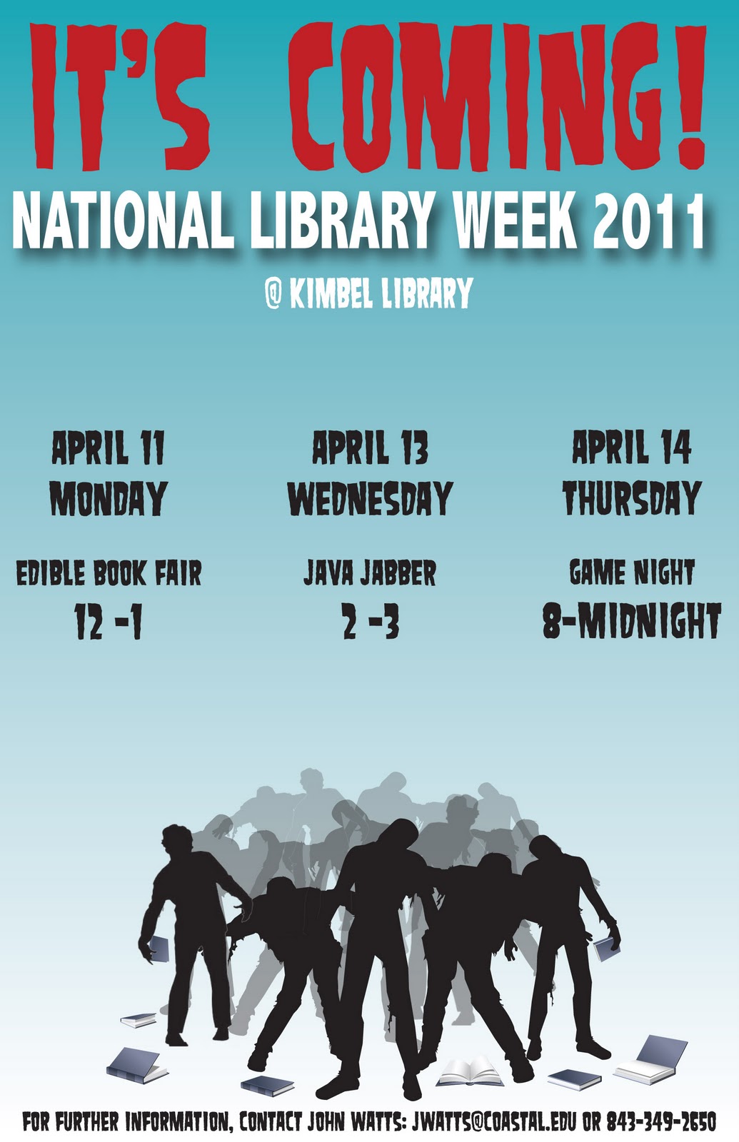 News from Kimbel Library: Celebrate National Library Week