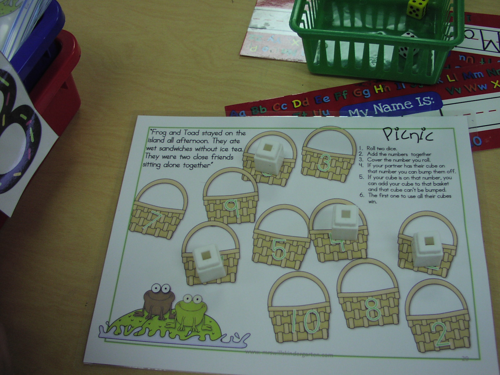 Keen On Kindergarten: April Math Stations