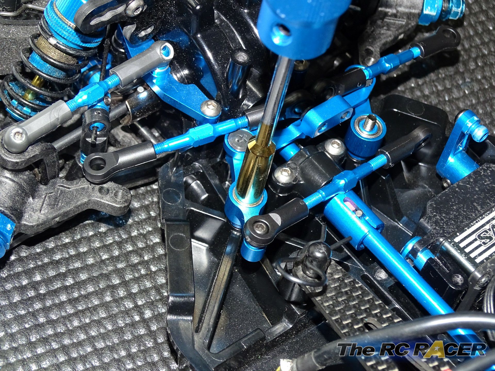 54965 Tamiya TT02 Type-S Aluminum Steering set (Long tie rod) review ...