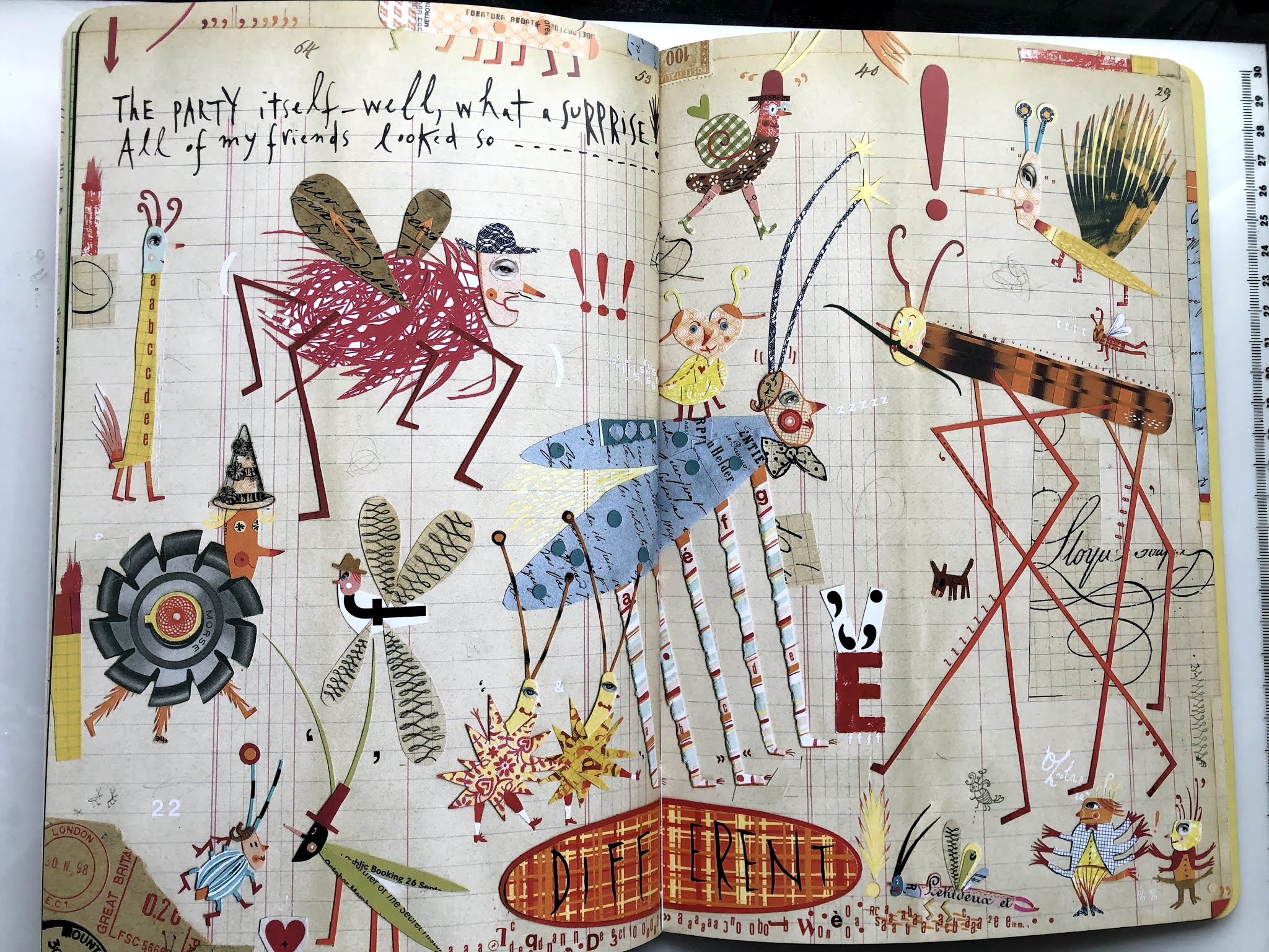 INSPIRATIONS FROM THE BOOKSHELF Sara Fanelli - Words&Pictures