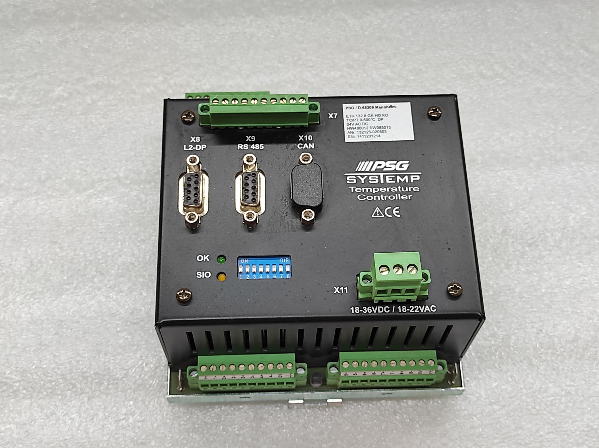PSG SYSTEMP ETR 132 TEMPERATURE CONTROLLER 132125-020503