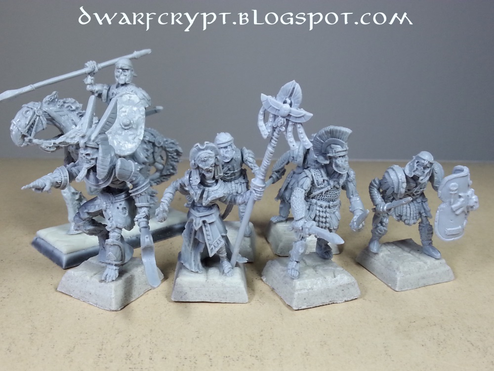 In BoX: Roman/ Egyptian Undead Warband (TMS Miniatures)