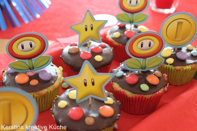 Kerstins kreative Küche: Super Mario Muffins