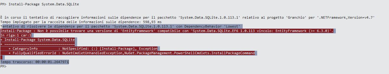Il blog di Emanuele Mattei: Tentativo di risolvere le dipendenze per il ...