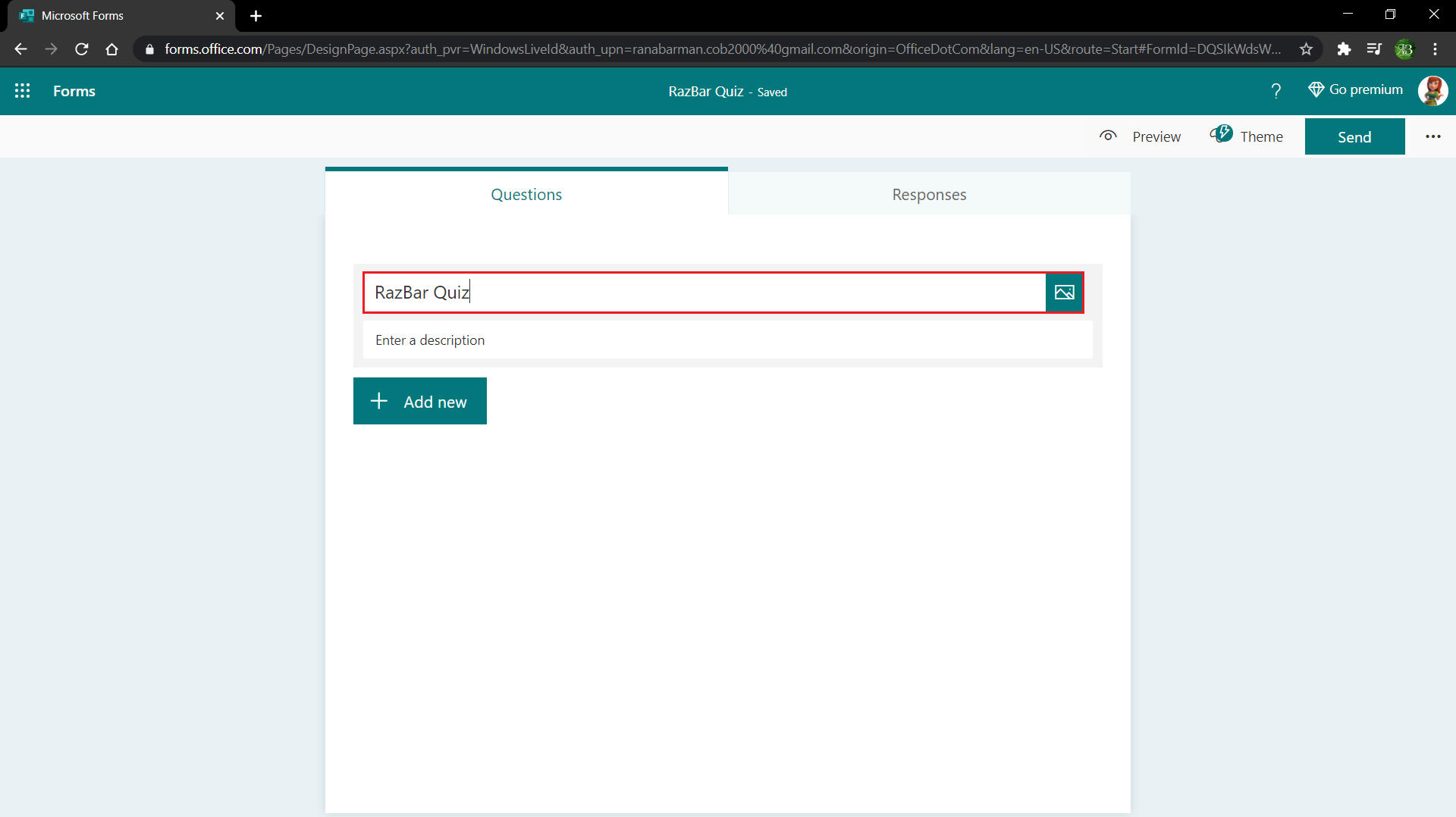 How to Add Section in Microsoft Forms