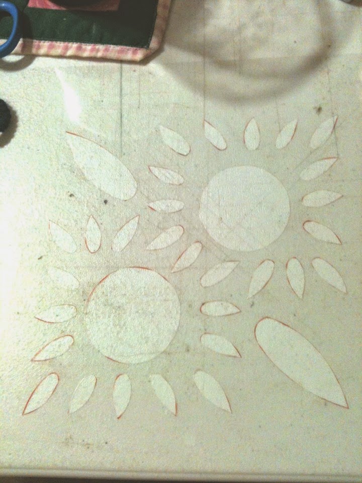 The Feisty Quilter: How to Make a Quilting Stencil