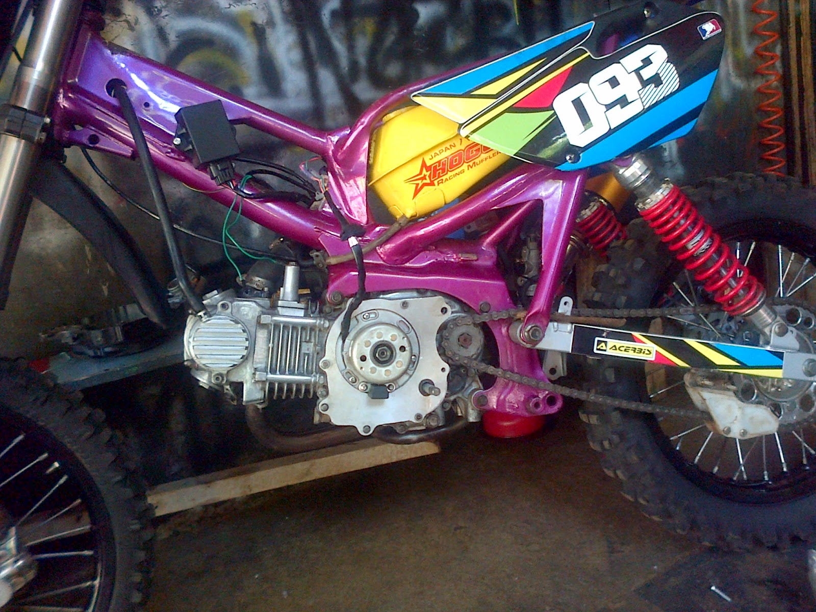 81 Gambar Modifikasi Rangka Motor Trail | Modifikasi Trail