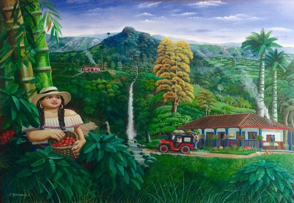 Arte y Actividad Cultural: Arte Indigenista, Pintura de John Jaimer ...