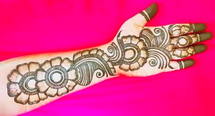 Mehndi Design Images For Navratri || Mehndi Design Images - Mixing Images