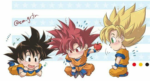 72 Anh Goku Chibi Cute