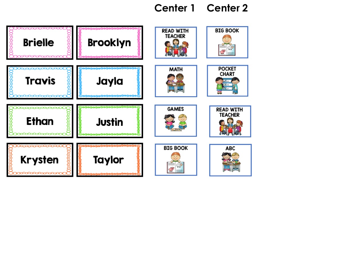 The Good Morning Teacher: Center Rotations