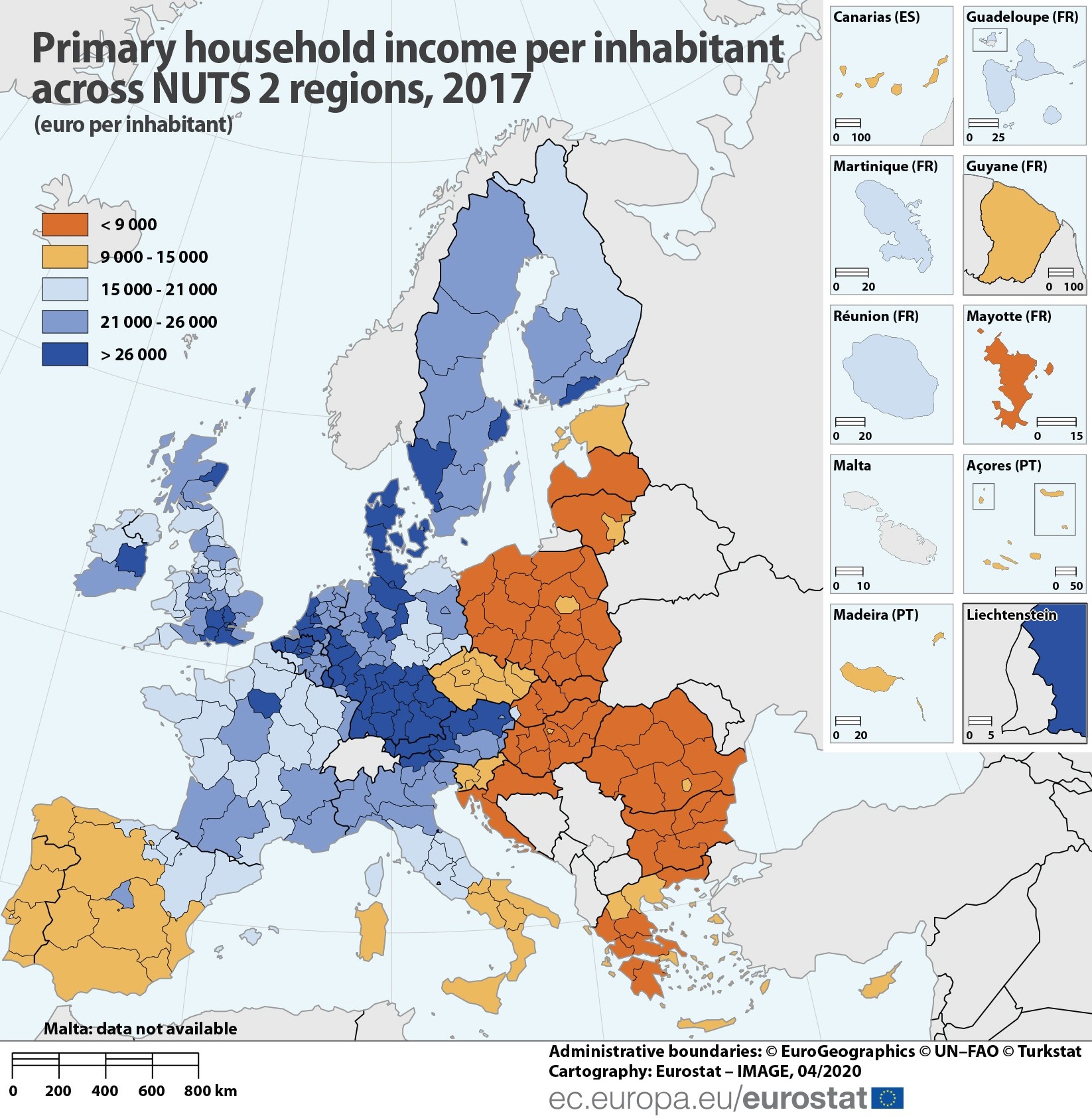 Primary income in the EU before COVID-19 and the future by Economistmk©