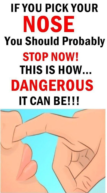If you pick your nose, you should probably stop now. This is how ...